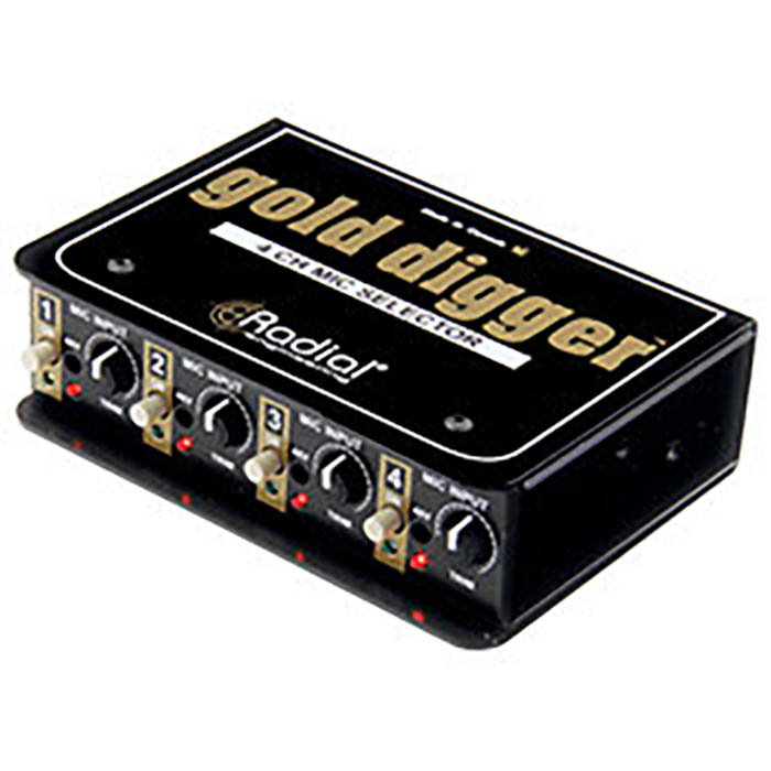 SELECTOR RADIAL MICROFONO DE 4 CANALES | Audio, Video e Iluminación ...