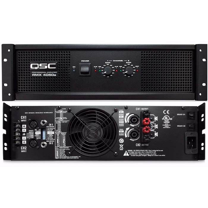 AMPLIFICADOR QSC RMX4050A 4,000W A 2 OHMS | Audio, Video e Iluminación ...