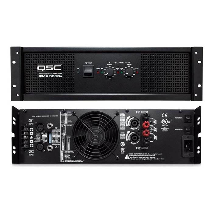 AMPLIFICADOR QSC RMX5050A 5,000W A 2 OHMS | Audio, Video e Iluminación ...