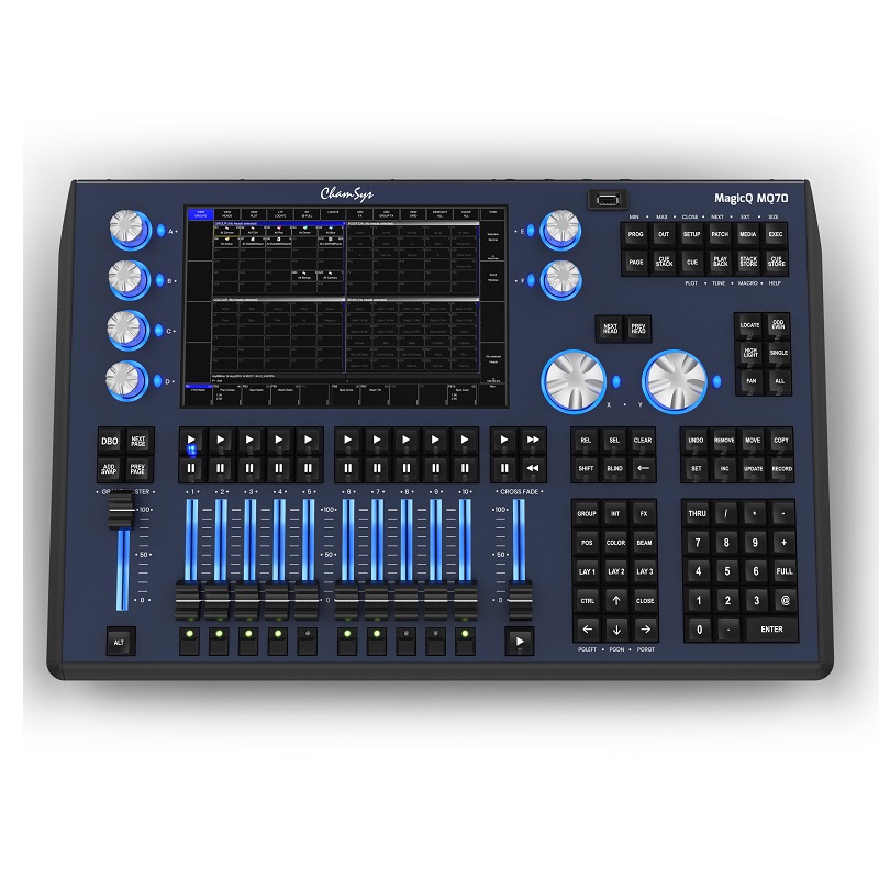CONSOLA DE ILUMINACIÓN CHAMSYS MQ70 | Audio, Video e Iluminación ...