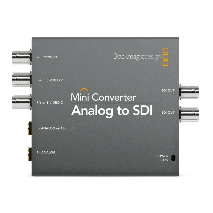 CONVERTIDOR BLACKMAGIC MINI CONVERTER - ANALOG TO SDI 2 | Audio, Video e Iluminación Profesional