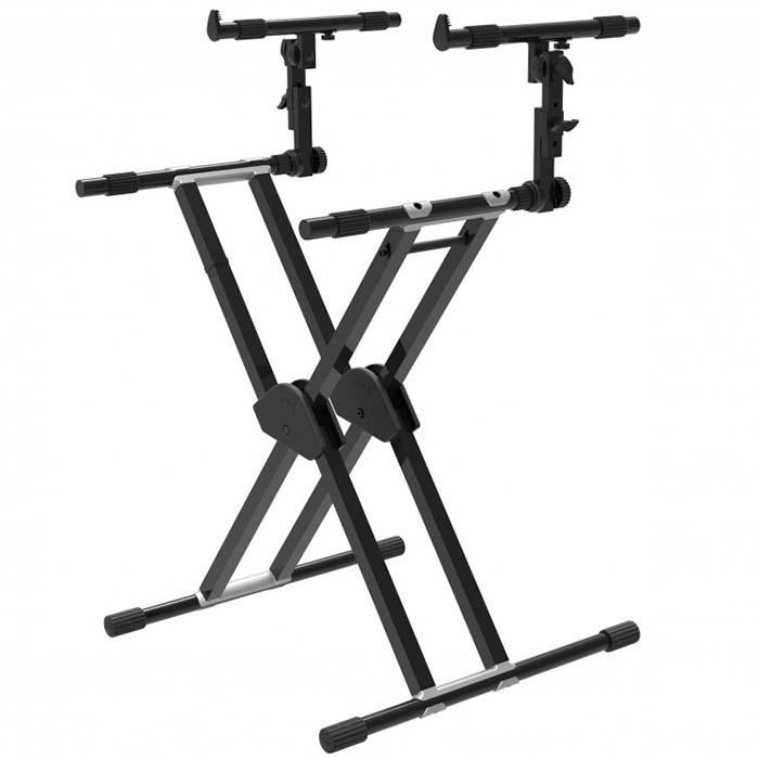 BASE DE TECLADO DOBLE PROEL DHKS52 | Música, Audio, Video e Iluminación ...