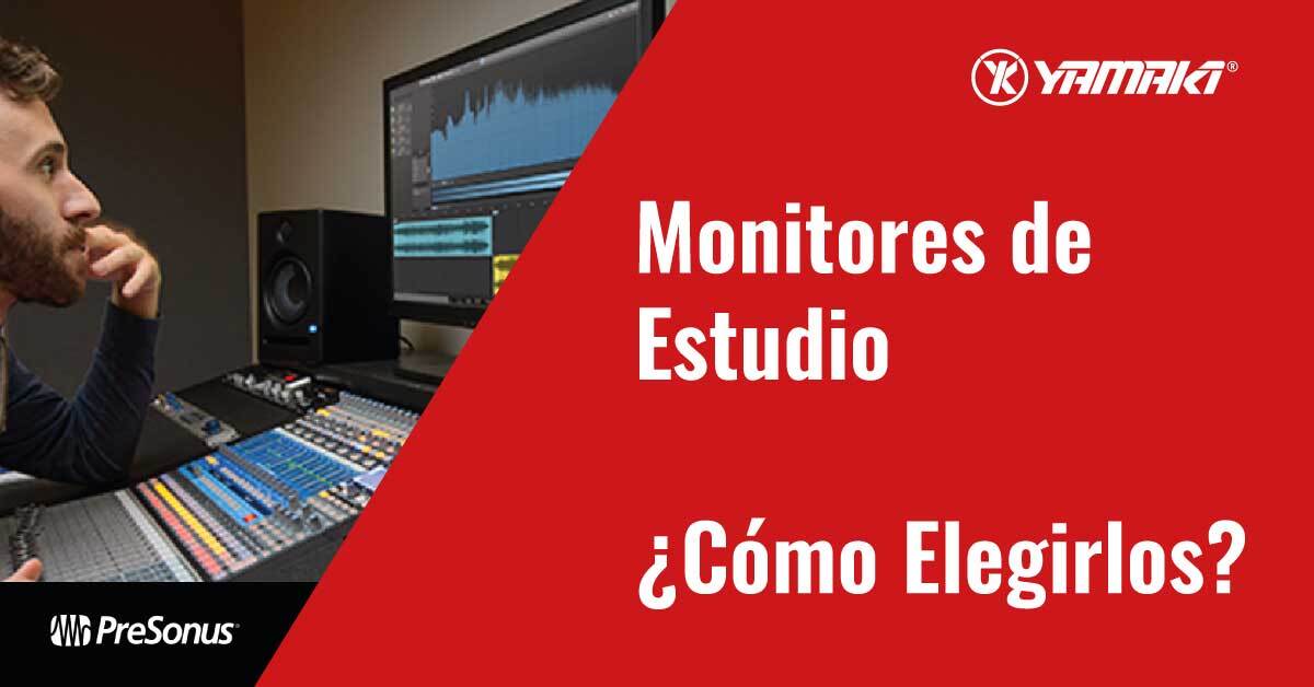 Monitores de estudio ¿Cómo elegirlos? | Música, Audio y Video de Consumo