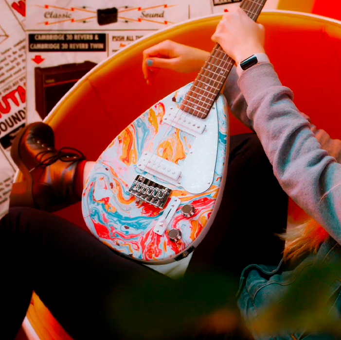 MINI GUITARRA ELECTRICA VOX MK3 MINI MB | Música, Audio, Video e ...