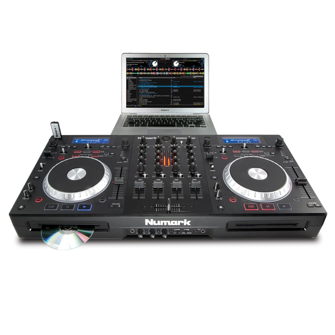 MEZCLADOR DJ DE 4 CANALES MIXDECK QUAD | Música, Audio, Video e ...