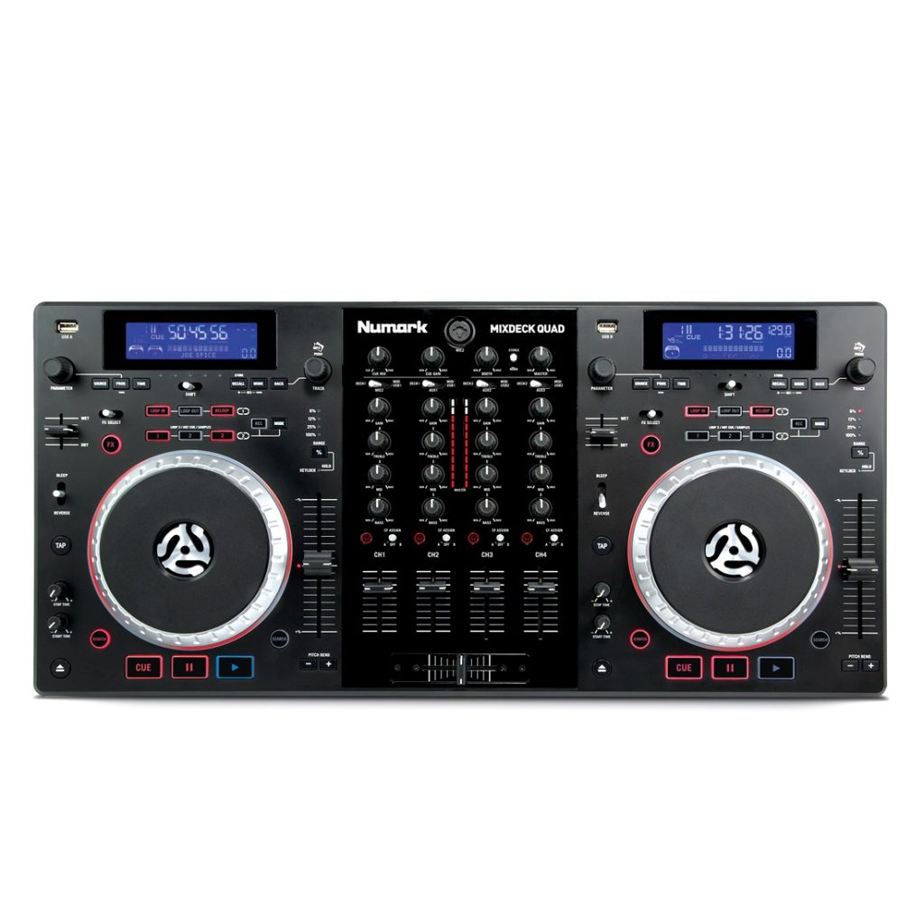 MEZCLADOR DJ DE 4 CANALES MIXDECK QUAD | Música, Audio, Video e ...