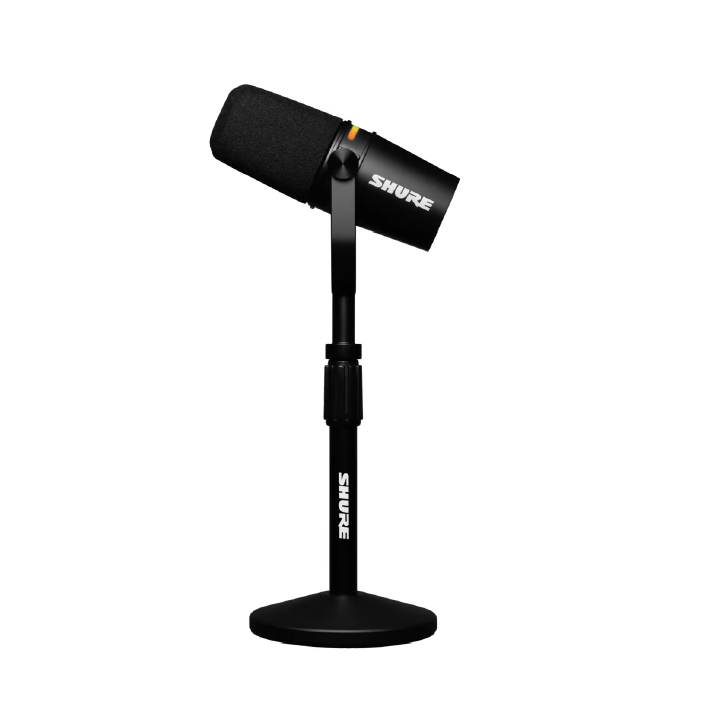 MICRÓFONO USB MV7+-K SHURE NEGRO CON BASE | Música, Audio, Video e ...