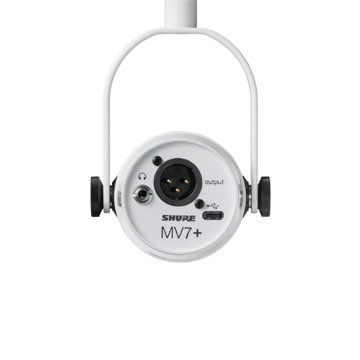 MICRÓFONO USB MV7+-W SHURE BLANCO | Música, Audio, Video e Iluminación ...