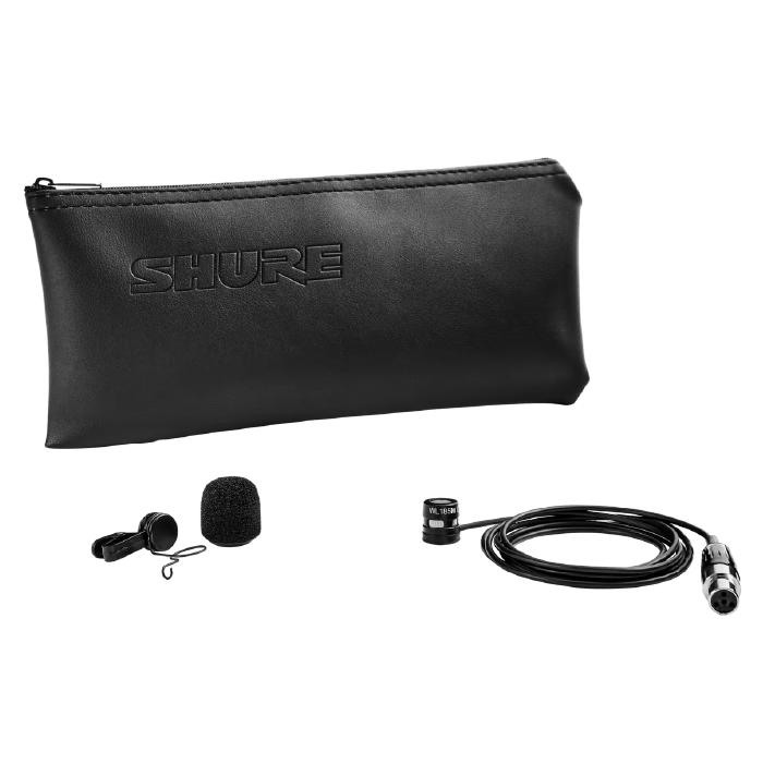 MICRÓFONO DE SOLAPA WL185MB/C-TQG SHURE | Música, Audio, Video e ...