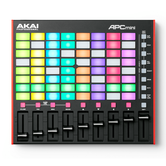 CONTROLADOR ABLETON LIVE AKAI APC MINI II | Música, Audio, Video e ...