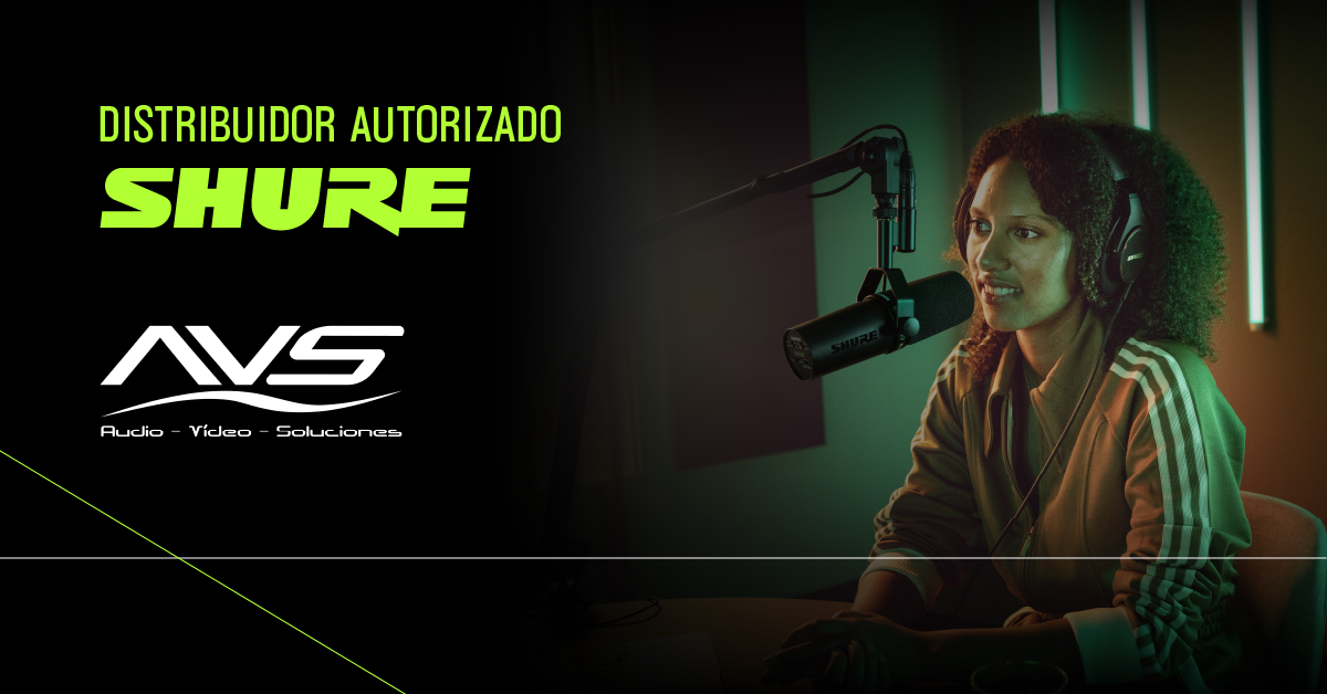 Distribuidor autorizado Shure - ELECTRONICA AVS SAS | Música, Audio ...