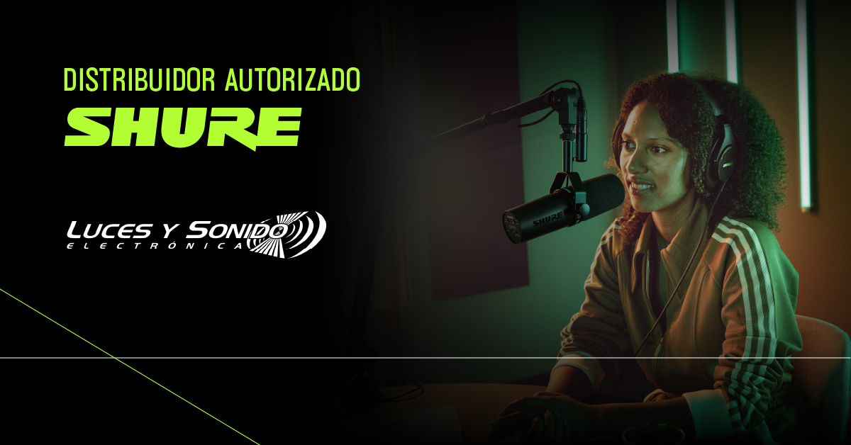 Distribuidor autorizado Shure - LUCES Y SONIDO S.A.S | Música, Audio ...