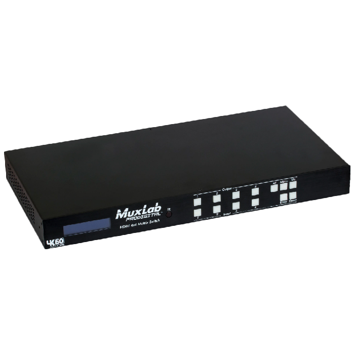 MATRIX 4x4 MUXLAB HDMI 4K | Sistemas Integrados