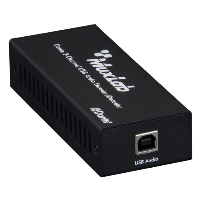 ENCODER/DECODER DE AUDIO DANTE-USB 2 CANALES MUXLAB 500550 | Sistemas ...