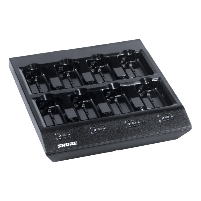 ESTACIÓN DE CARGA SHURE SBC800-US | Sistemas Integrados