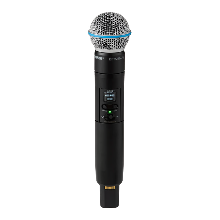 TRANSMISOR MANO SLXD2+/B58 SHURE banda G57 | Sistemas Integrados